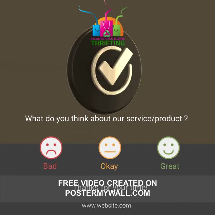 quick product/service survey | PosterMyWall