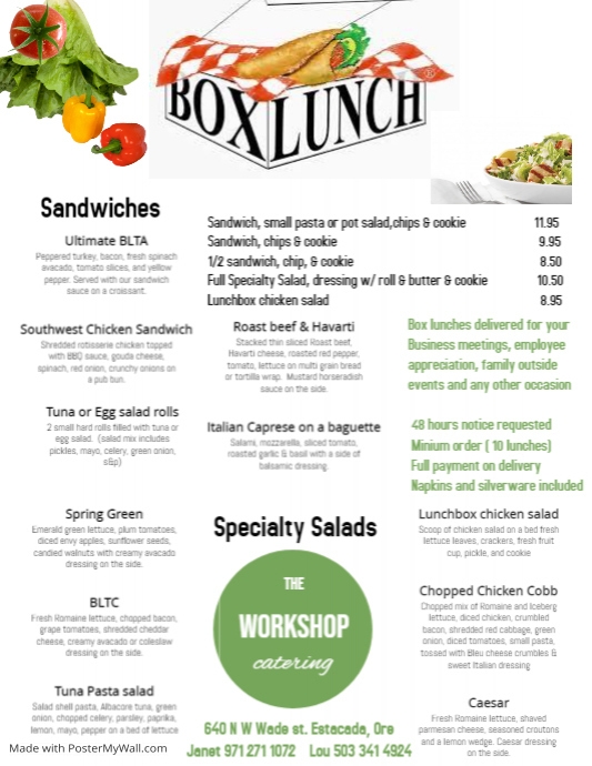 Copy of Copy of Copy of Menu | PosterMyWall