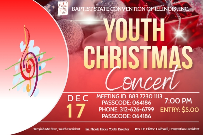 Copy of christmas concert flyer | PosterMyWall