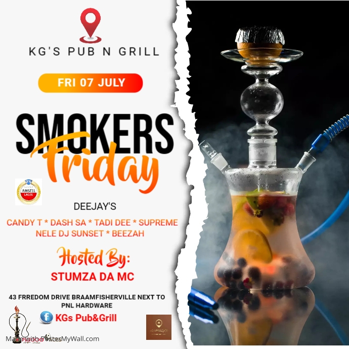 hookah party | PosterMyWall