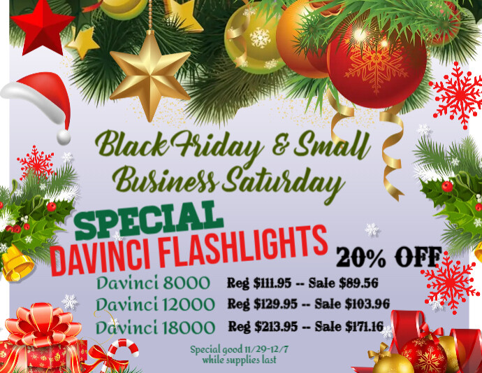 Davinci Flashlights Special | PosterMyWall