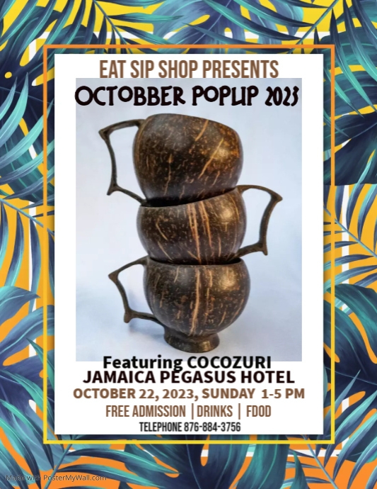 Blue Caribbean Summer Party Flyer (4) | PosterMyWall