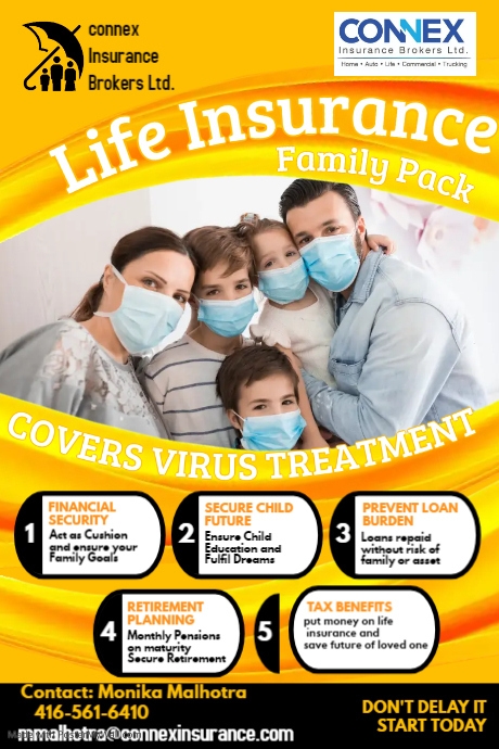 Copy of Life Insurance Covid-19 Pack Template | PosterMyWall