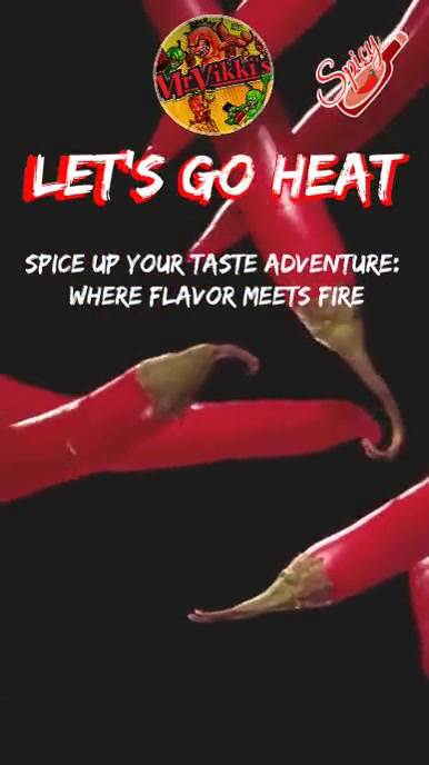 chilli hot red restaurant ad | PosterMyWall