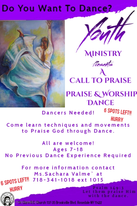 Copy of Copy of Praise and Worship - Church Flyer Template | PosterMyWall