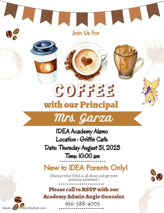 Coffee flyer Fundraiser | PosterMyWall