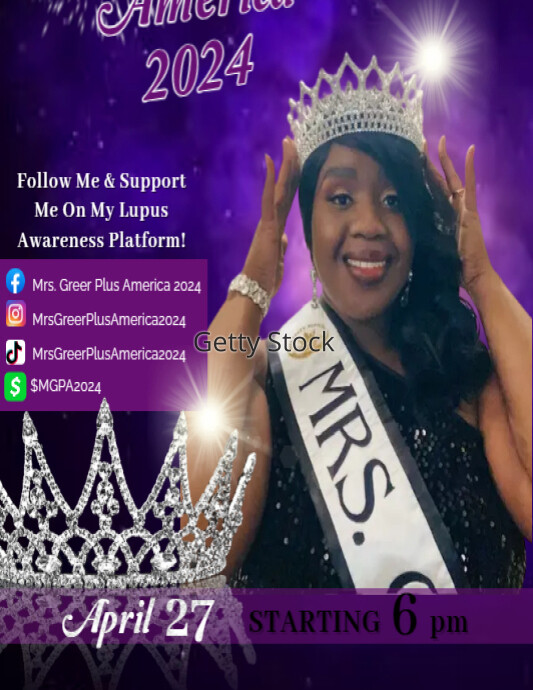 Beauty/Pageant Contest Flyer | PosterMyWall