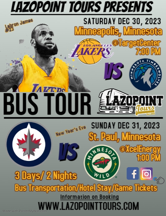 Lebron James Laker Invitation | PosterMyWall
