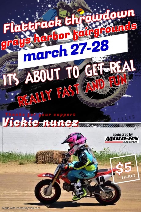 Copy of Motocross Flyer Template | PosterMyWall