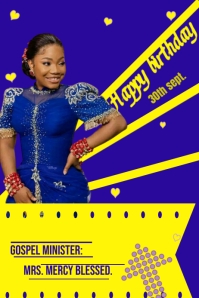 Bd Template | PosterMyWall