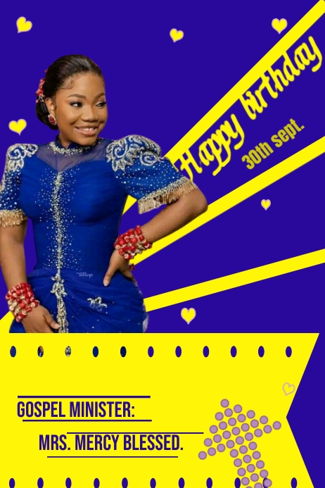 Bd Template | PosterMyWall