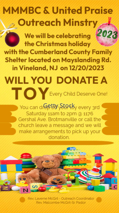 Toy Donation Ad Template | PosterMyWall