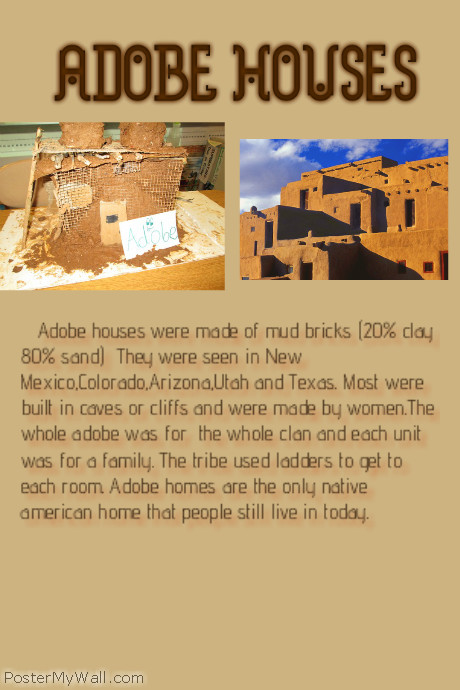 adobe homes | PosterMyWall