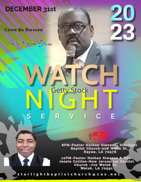 Watch Night | PosterMyWall