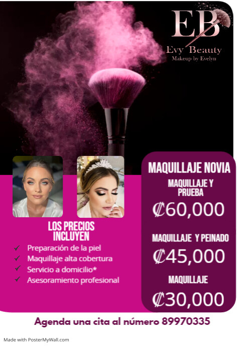 MAKE UP CLASSES | PosterMyWall