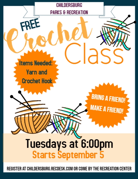 Knitting Club Yarn Swap Flyer | PosterMyWall