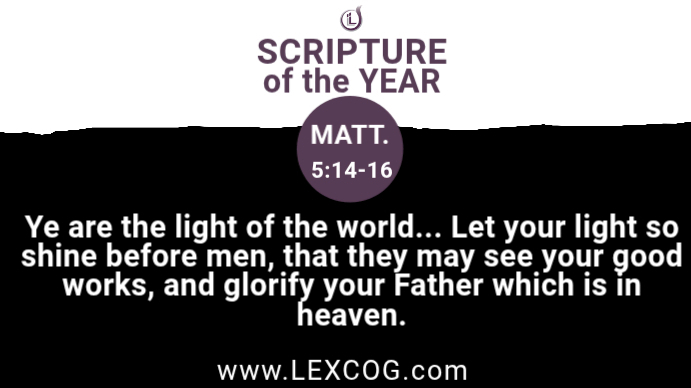 Scripture of the Year 2024 (1) | PosterMyWall