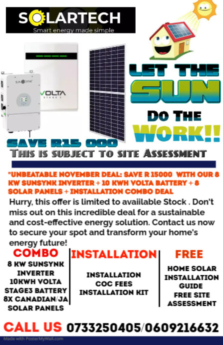 Solar panel flyers | PosterMyWall