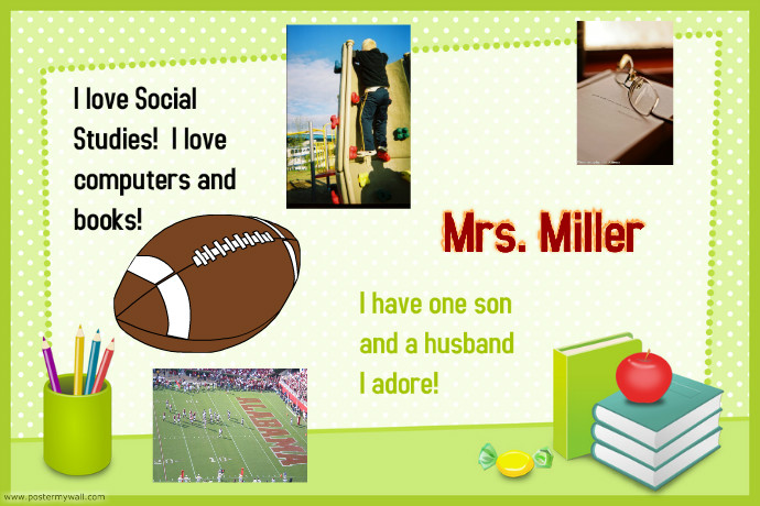 Mrs. Miller's Poster | PosterMyWall