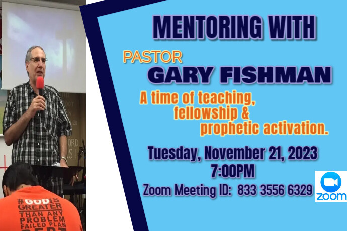 Copy of November - Mentoring with Pastor Gary Fishman Flyer (1 ...