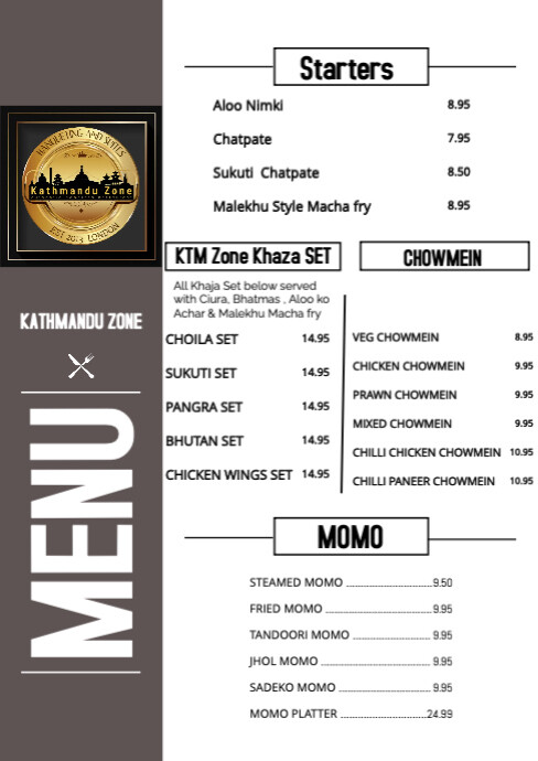 MENU (1) | PosterMyWall