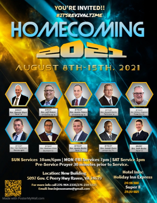 homecoming 2020 FLYER | PosterMyWall