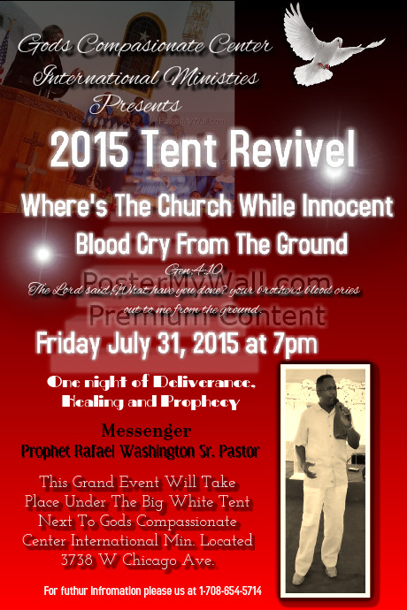 The Church Is On Fire | PosterMyWall