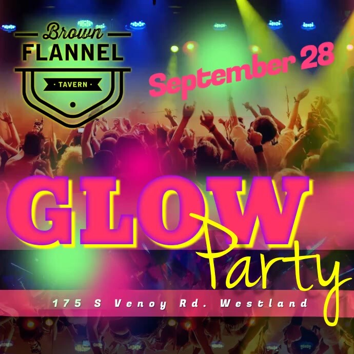 GLOW PARTY | PosterMyWall