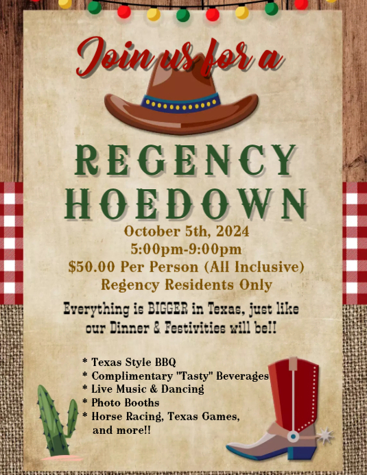 Hoedown Night | PosterMyWall