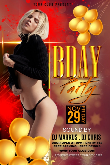 Copy of BDAY | PosterMyWall