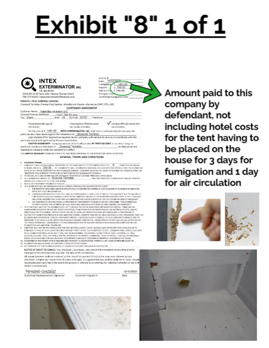 Copy of Exhibit "8" 1 of 1 | PosterMyWall