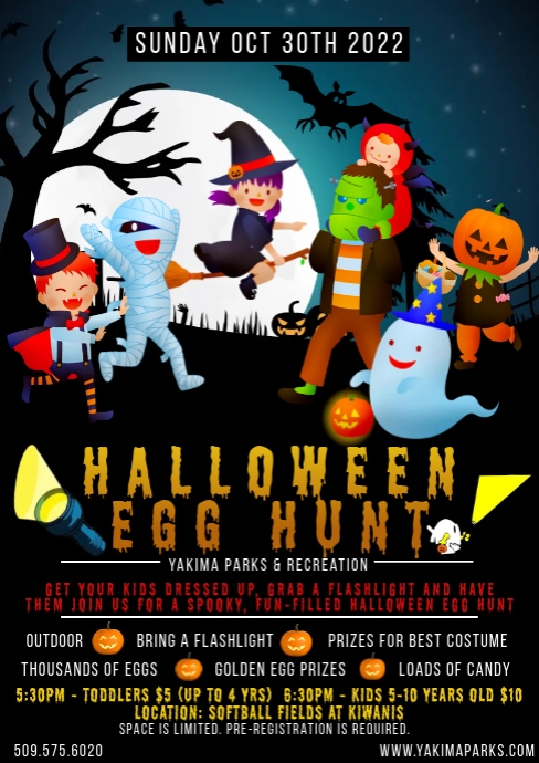 Halloween Egg Hunt | PosterMyWall