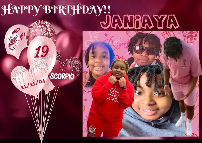 Janiaya Debbs Birthday 2023 | PosterMyWall