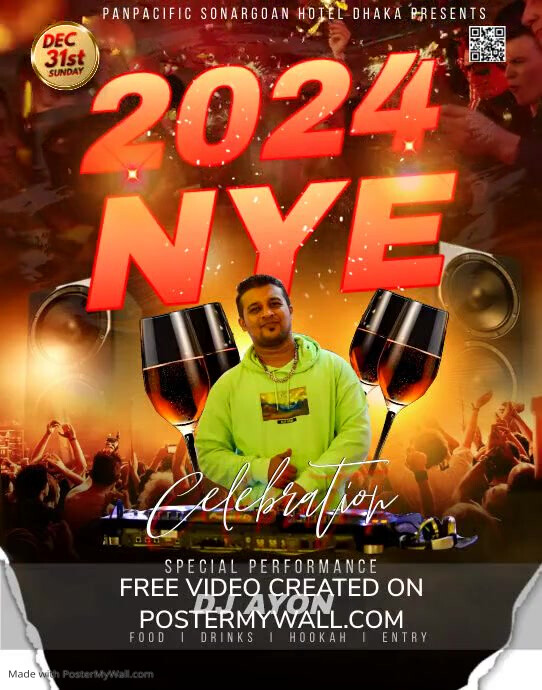 NEW YEAR 2024 CELEBRATION | PosterMyWall
