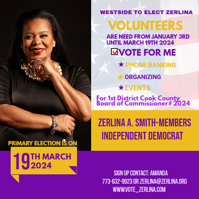 Election Candidate WOMEN | PosterMyWall