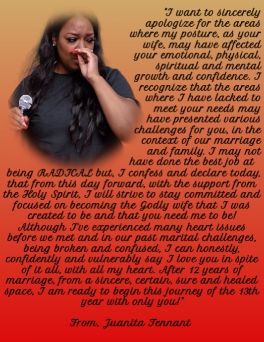 My apology Anniversary | PosterMyWall