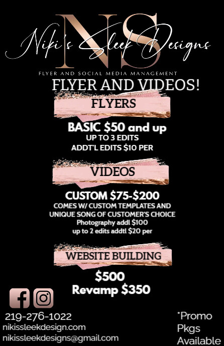 promo media flyer (1) | PosterMyWall