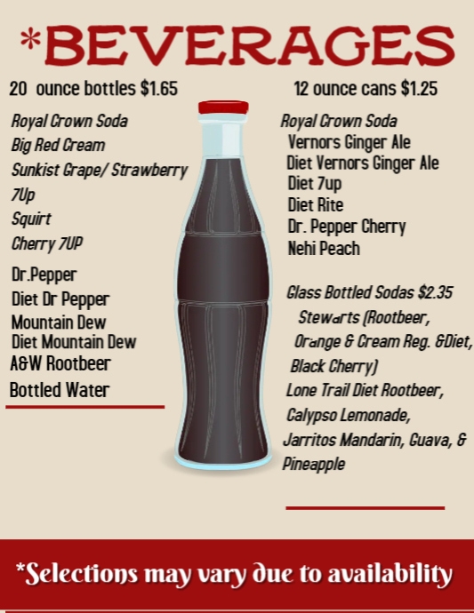 Copy of Soda | PosterMyWall