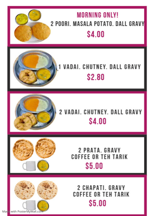 Copy of Copy of Copy of Copy of Copy of Simple Restaurant Menu Template ...