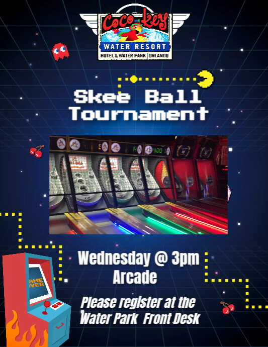 ARCADE FLYER | PosterMyWall