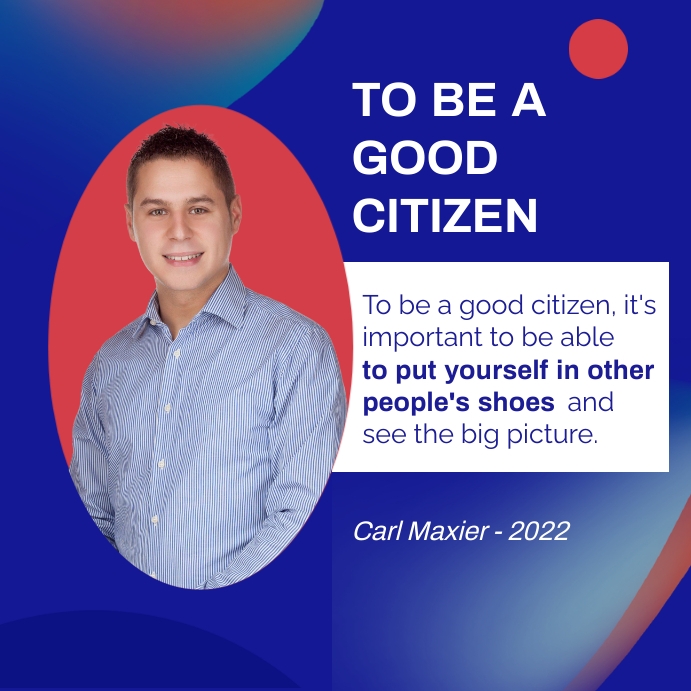 Be A Good Citizen Template | PosterMyWall