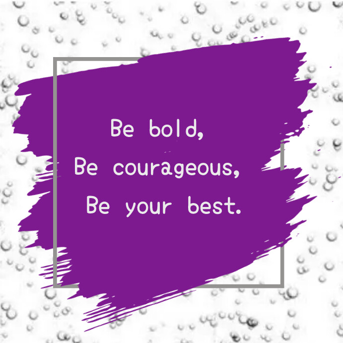 Be bold Template | PosterMyWall