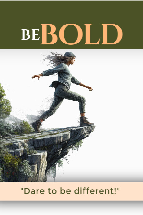 Be bold Template | PosterMyWall