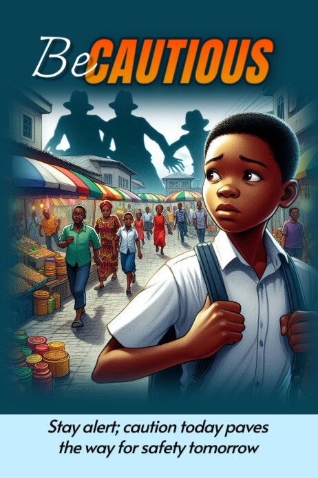 Be cautious Template | PosterMyWall