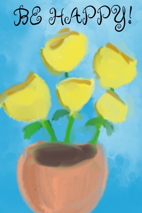 Be happy Template | PosterMyWall