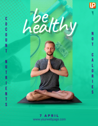 Live Healthy Flyer Template | PosterMyWall