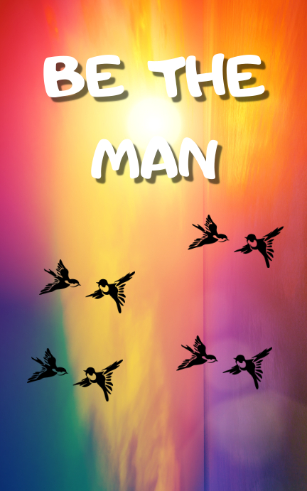 Copy of BE THE MAN BOOK TEMPLATE | PosterMyWall