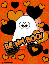BE MY BOO Template | PosterMyWall