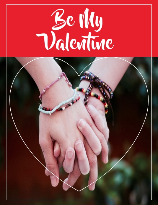 Be my valentine Template | PosterMyWall