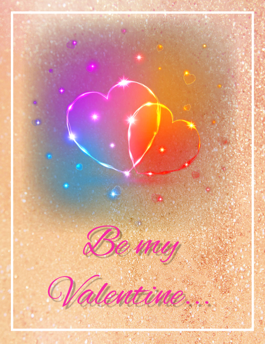 be my valentine Template | PosterMyWall